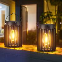 China Waterproof Hanging Solar Flame Lantern with LED Lighting Technology and Auto On/Off 8-12 Hours Charging Time for sale