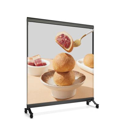 China Colorlight Control System LED Flexible Screen P3.91 with Die-Casting Aluminum Cabinet Material for sale
