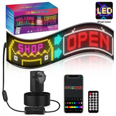 China Convenient Remote Controlled IP65 Indoor Fixed LED Matrix Panel Screen with Durable PU FPCB Material Lifetime 100000 Hours for sale