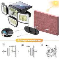 China Modern Style Solar Outdoor Lights with Stake Installation Type and Toughened Glass Lampshade for sale