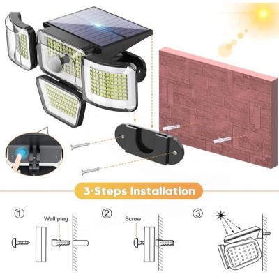 China Modern Style Solar Outdoor Lights with Stake Installation Type and Toughened Glass Lampshade for sale