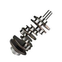 China Genuine Forged Steel Crankshaft for Mitsubishi WL 6D Series 6D16 6D22 25kg for sale