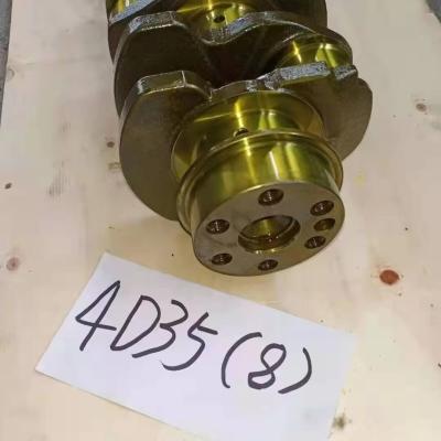 China 4D35 Diesel Engine Crankshaft for Mitsubishi Fuso Canter FE FG Trucks MD013680 Casting Steel for sale