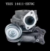 China GT2056V Turbocharger 14411-EB70A 14411-EB70B 14411-EB70C for Nissan D40 Navara New Cast Steel for sale