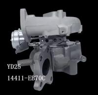 China GT2056V Turbocharger 14411-EB70A 14411-EB70B 14411-EB70C for Nissan D40 Navara New Cast Steel for sale