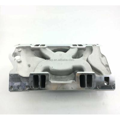 China Aluminum Dual Plane RPM Intake Manifold for SBC Small Block Chevy 350 400 1957-1986 for sale