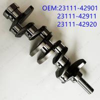 China KIA H100 D4BB Crankshaft 23111-42911 High Quality 1 Year Warranty Crankshaft Bearing Bushes for sale