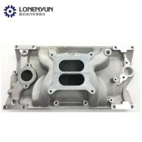 China SBC 350 Intake Manifold 3000-7500 RPM High Performance Aluminum for Chevy GM for sale