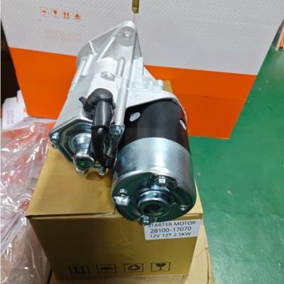 China 12V 2.5KW Car Starter Motor 12T 45mm for Toyota Land Cruiser Engine 14B 1HZ 2810017010 for sale