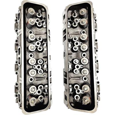 China GM350 5.7 SBC V8 Complete Cast Iron Cylinder Head for GMC Chevrolet Motor 350-906 for sale