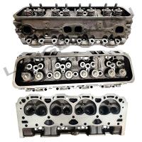 China GM350 5.7 SBC V8 Complete Cast Iron Cylinder Head for GMC Chevrolet Motor 350-906 for sale