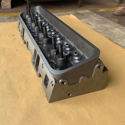 China Complete Cylinder Head GM350 5.7 SBC V8 Cast Iron for Chevrolet Motor 906 Engine for sale