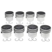 China GM 6.5L Diesel Engine Piston Ring Pin Kit 8 Pcs Set Auto Engine Parts High Quality for sale