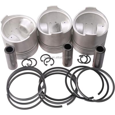 China Zt Truck Parts Piston and Piston Ring Set STD 68mm for Kubota D750 ZB500 Engine Pack of 3 for sale