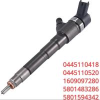 China Diesel Fuel Common Rail Injector 5801594342 0445110418 for FIAT DUCATO Auto Parts for sale