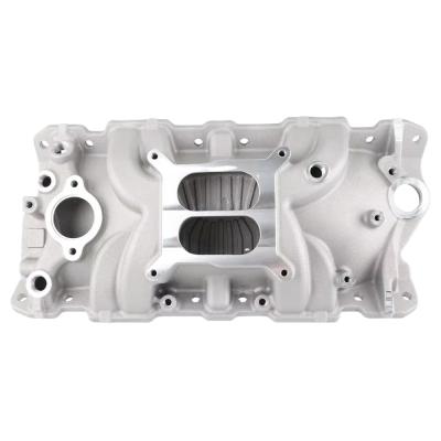 China Modified Dual-Plane Aluminum Intake Manifold for Chevy SBC 305 327 383 V8 1955-86 for sale