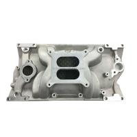 China 350 Aluminum Intake Manifold Square Bore SBC for Chevy 55-86 305 327 350 V8 for sale