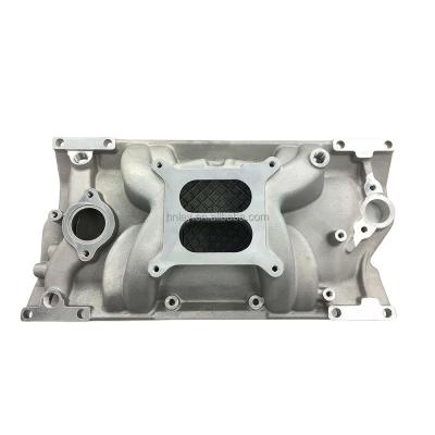 China 350 Aluminum Intake Manifold Square Bore SBC for Chevy 55-86 305 327 350 V8 for sale
