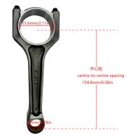 China Forged 4340 Steel Connecting Rod for BMW N52 N53 N54 N55 Engines High Strength for sale