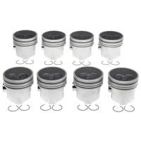 China GM 6.5L Diesel Engine Piston Ring Pin Kit 8 Pcs Auto Engine Parts CDDH for sale