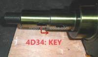 China Mitsubishi 4D32 4D33 4D34 4D34T Crankshaft 23100-45500 Cast Iron Diesel Engine Parts for sale
