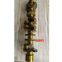 China Isuzu 6HH1 6HL1 6HE1 6HK1 Engine Crankshaft 8-97603004-0 for ZX330 Excavator Cast Steel 1 Year Warranty for sale