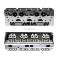 China Complete Aluminum Cylinder Heads SBC Chevy 350 190cc 64cc 2.02/1.60 for sale