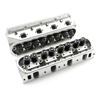 China Cast Aluminum Complete Cylinder Head Small Block Ford 289 302 351 Assembled Natural Finish for sale
