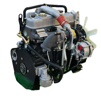 China 4JB1 4JB1T Engine Assembly with Turbo Charger Complete Long Block for ISUZU for sale