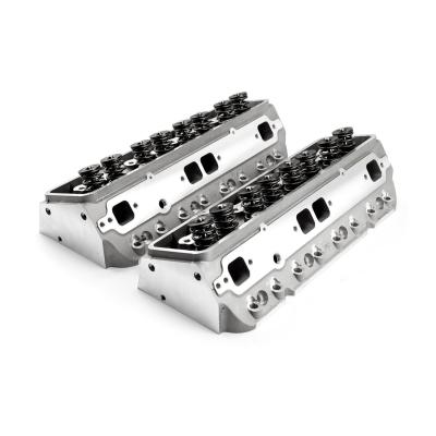 China GM 350 Small Block Chevy Aluminum Cylinder Heads 64cc 200cc Cast Iron for sale