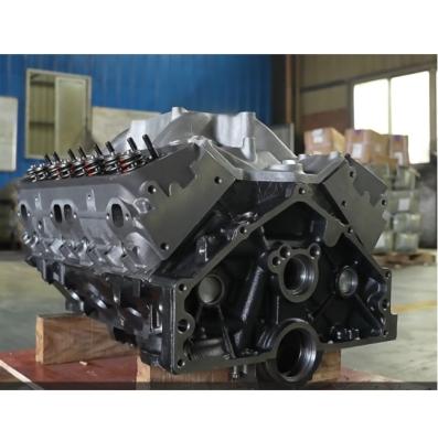 China SBC V8 GM350 Engine Cylinder Block Set Aluminum Head Forged Crankshaft 9.025 Deck 2pc Seal for Chevy 350 for sale