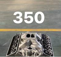China SBC V8 GM350 Engine Cylinder Block Set Aluminum Head Forged Crankshaft 9.025 Deck 2pc Seal for Chevy 350 for sale