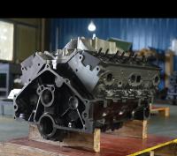 China SBC V8 GM350 Engine Cylinder Block Set Aluminum Head Forged Crankshaft 9.025 Deck 2pc Seal for Chevy 350 for sale