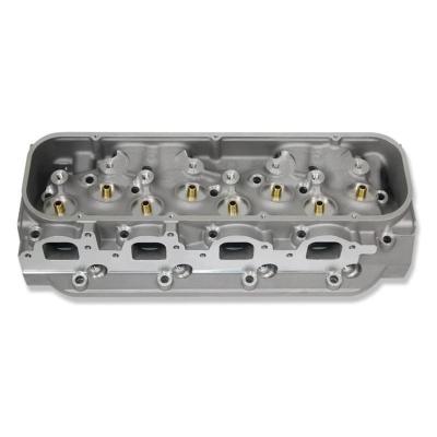 China Big Block Chevy 454 7.4L Bare Aluminum Cylinder Heads Rectangle Port 124cc 345cc for sale