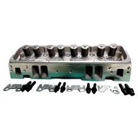 China Aluminum Cylinder Heads with Guide Plate Bolts for Chevy 350 5.7L V8 Small Block SBC GM for sale