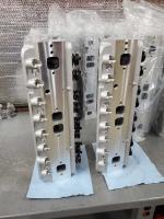 China Aluminum Cylinder Heads with Guide Plate Bolts for Chevy 350 5.7L V8 Small Block SBC GM for sale