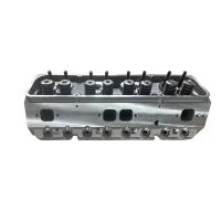China SBC Chevy 350 383 Aluminum Cylinder Heads 64cc Chambers 200cc Intake Bare Straight Plug for sale