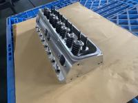 China SBC Chevy 350 383 Aluminum Cylinder Heads 64cc Chambers 200cc Intake Bare Straight Plug for sale