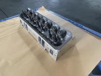 China SBC Chevy 350 383 Aluminum Cylinder Heads 64cc Chambers 200cc Intake Bare Straight Plug for sale
