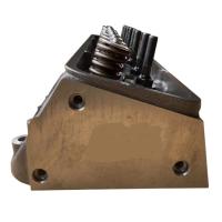 China Chevy Cast Iron Cylinder Head Pair SBC 5.7L 350 193 Slotted Push Rod Holes 86-93 for sale