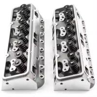 China SBC 350 GM350 Aluminum Complete Cylinder Heads for Chevy 350 5.7L V8 Small Block 64cc for sale