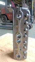 China GM350 Bare Cylinder Heads Iron Casting SBC Chevy 350 190cc 64cc 2.02 1.60 Engine Cylinder Head for Car for sale
