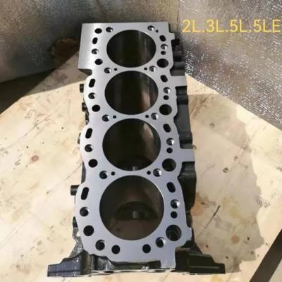 China Engine Empty Cylinder Block 2L 3L 5L for Toyota Hilux Hiace 4 Runner Iron Aluminum for sale