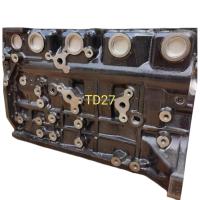 China Nissan TD27 TD27T Short Cylinder Block for Cabstar Pickup Terrano 2.7L Diesel Engine for sale