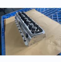 China Aluminum Cylinder Head Assembly Small Block SBC GM350 Complete Cylinder Head for Chevy Chevrolet 350 V8 55x21x16cm for sale