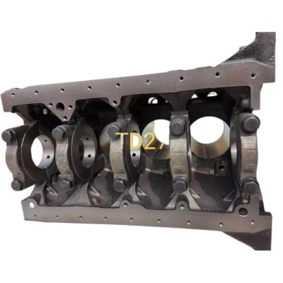 China Nissan TD27 Diesel Engine Cylinder Block Short Block 11039-7F409 Standard Size for sale