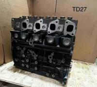 China TD27 Long Block Engine Assembly 2.7L Diesel for Nissan Terrano Navara D21 D22 Patrol Y60 Y61 OEM Standard for sale