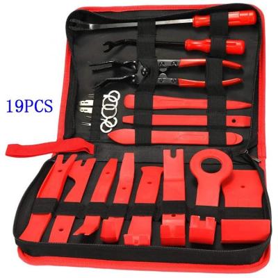 China 19PCS Trimming Removal Tool Bumper Fixing Clamp Set Fastener Removal Tool Removal Clamp Kit for sale