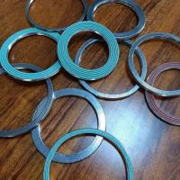 China Flexible Metal Graphite Spiral Wound Gasket Automobile Gasket Manufacturer Customized Size Motorcycle Exhaust Gasket for sale