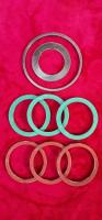 China Flexible Metal Graphite Spiral Wound Gasket Automobile Gasket Manufacturer Customized Size Motorcycle Exhaust Gasket for sale